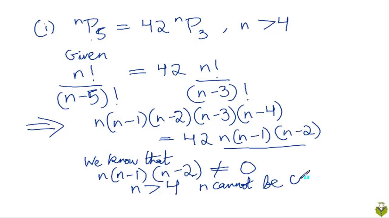 3 4 permutations - YouTube