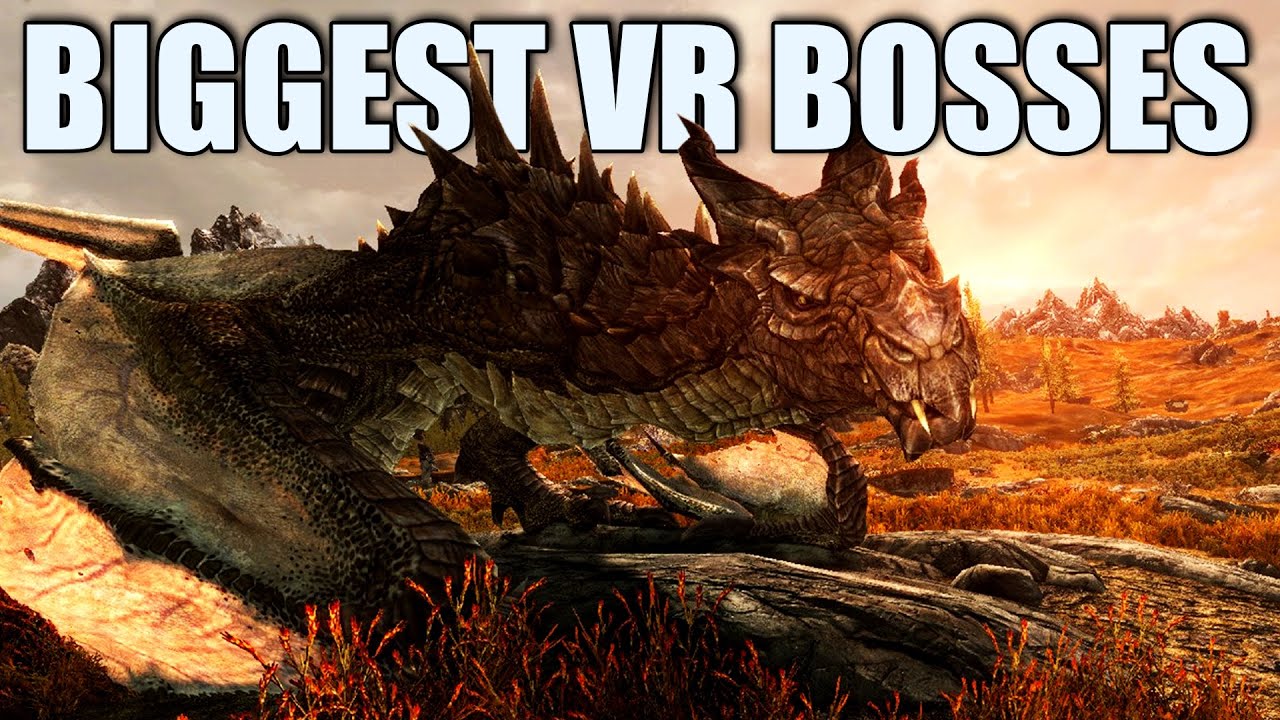 10 BIGGEST Bosses in VR - YouTube