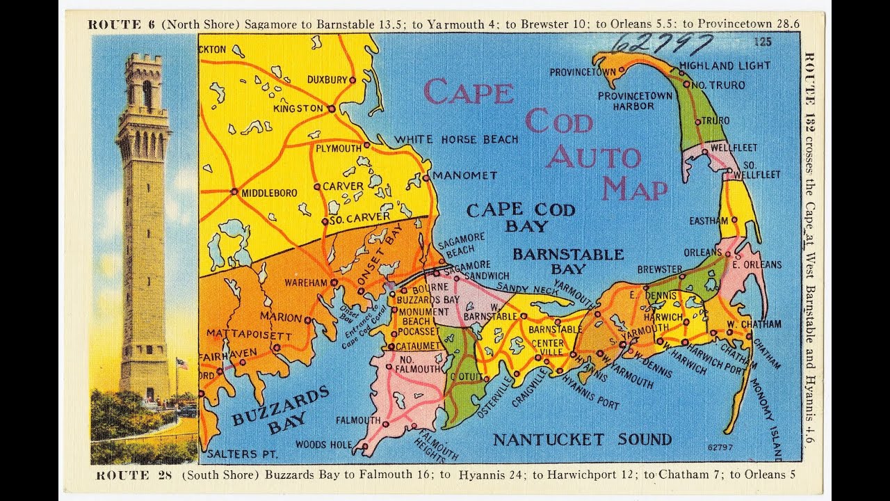 Fun with Maps – Plymouth, Cape Cod, Pilgrims and the First Thanksgiving ...