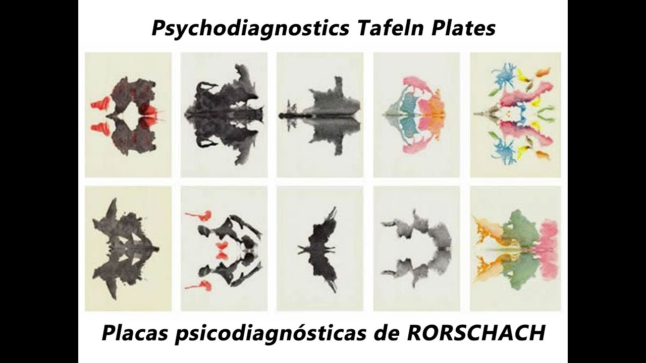 Placas psicodiagnósticas de RORSCHACH [+3LIVROS] - YouTube
