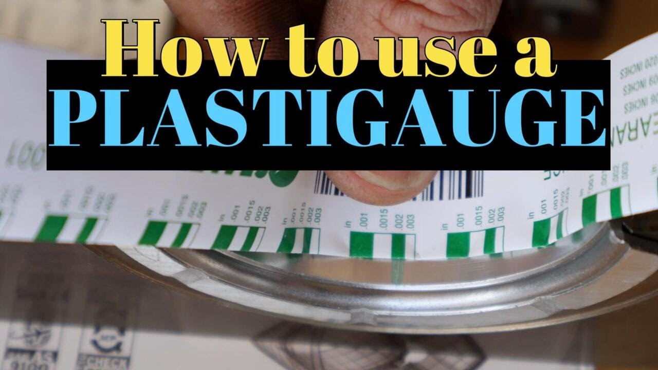 How to Use Plastigauge for Accurate Engine Measurements | Step-by-Step Guide - YouTube