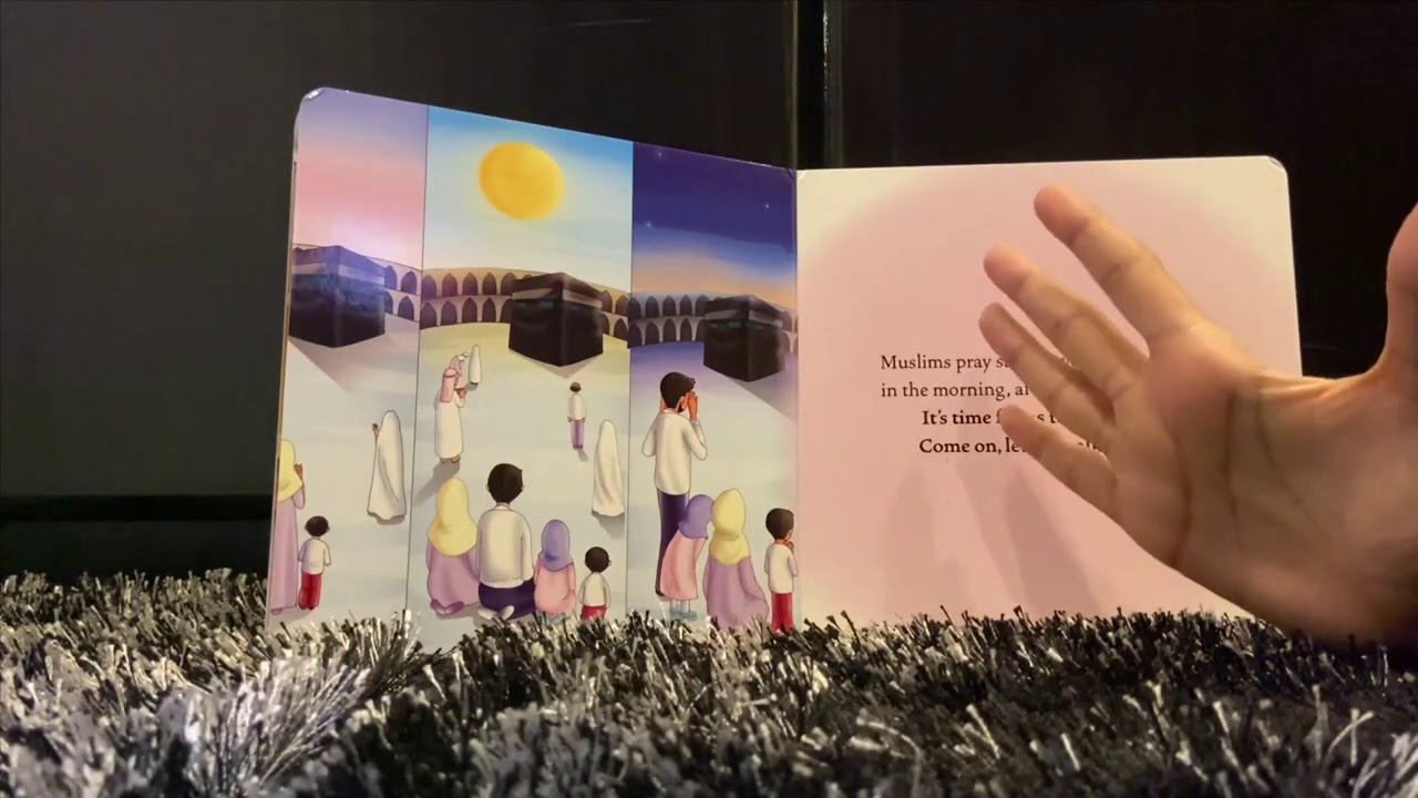 Video Book - Hakima and Hadi Pray Salah by Kisa Kids - YouTube