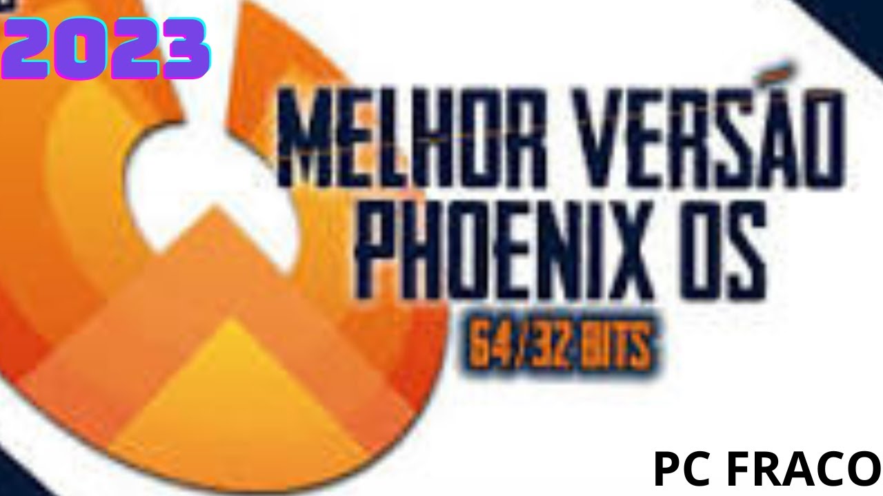 COMO INSTALAR FF NO PC FRACO PHOENIX OS 2023!!!!! - YouTube