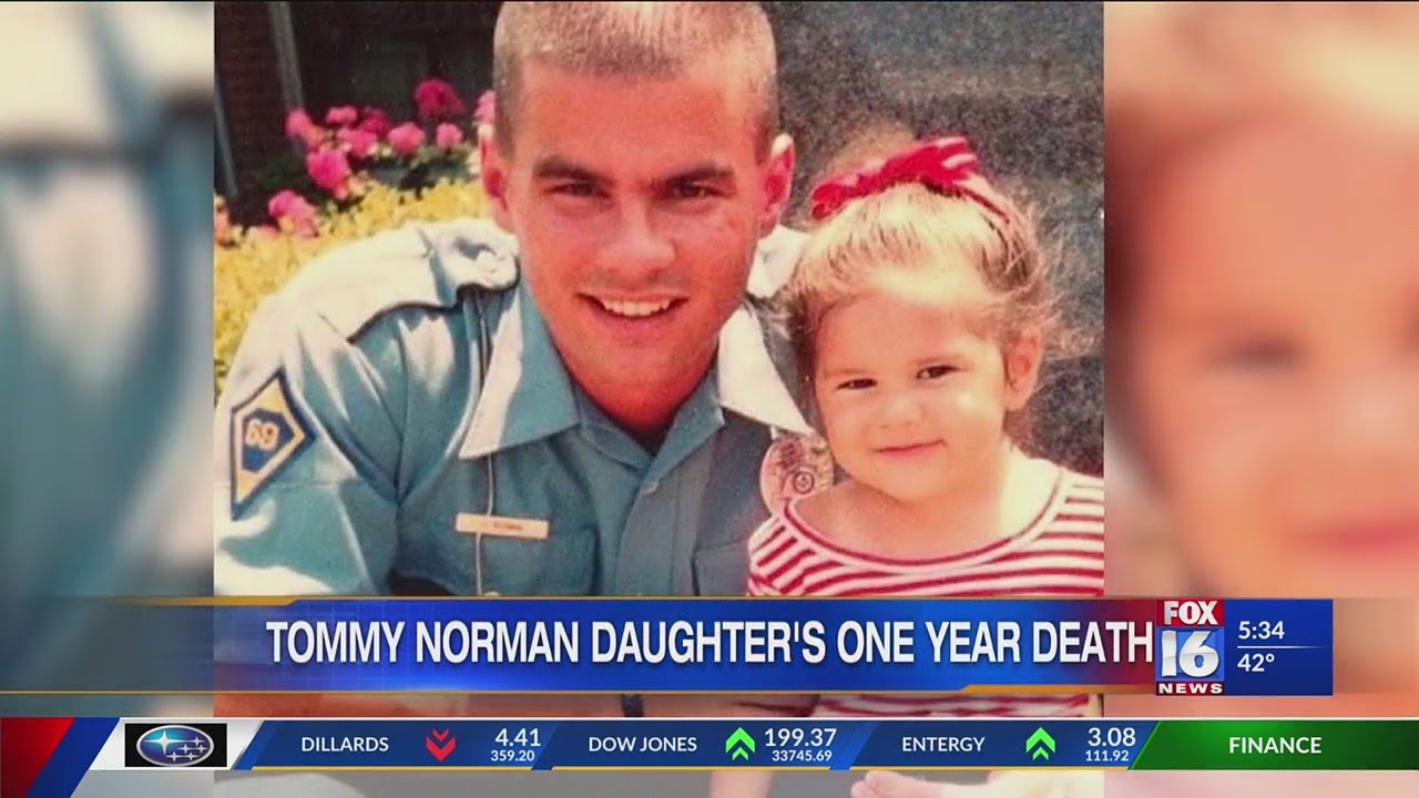 Officer Tommy Norman - 1 year without his daughter, Alyssa - YouTube