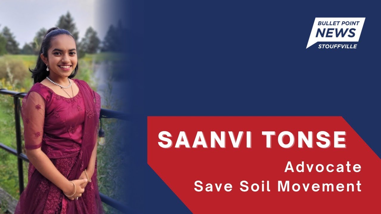 14-Year-Old Saanvi Tonse Spreads Awareness of the Soil Degradation ...