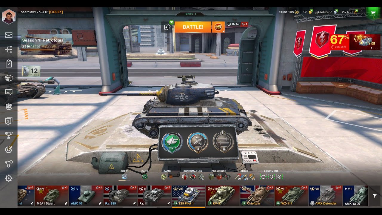 Playing World Of Tanks Blitz For Fun & Hope You All Good To - YouTube