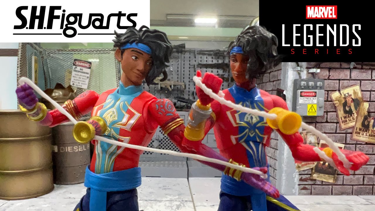 COMPARISON: SH Figuarts VS Marvel Legends India Spider-Man # ...