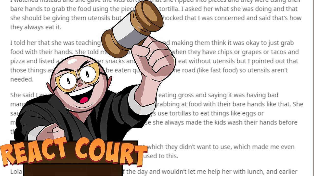I'm back and ready to judge (React Court) - YouTube