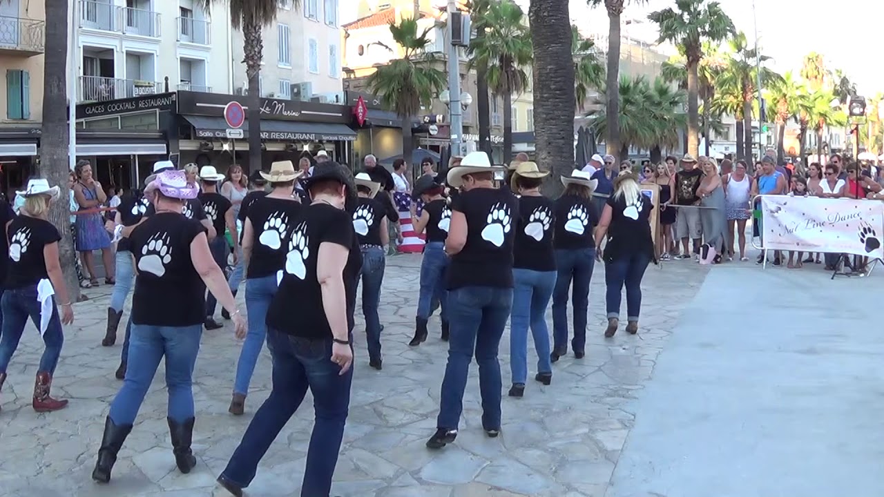 Champagne promise line dance - YouTube