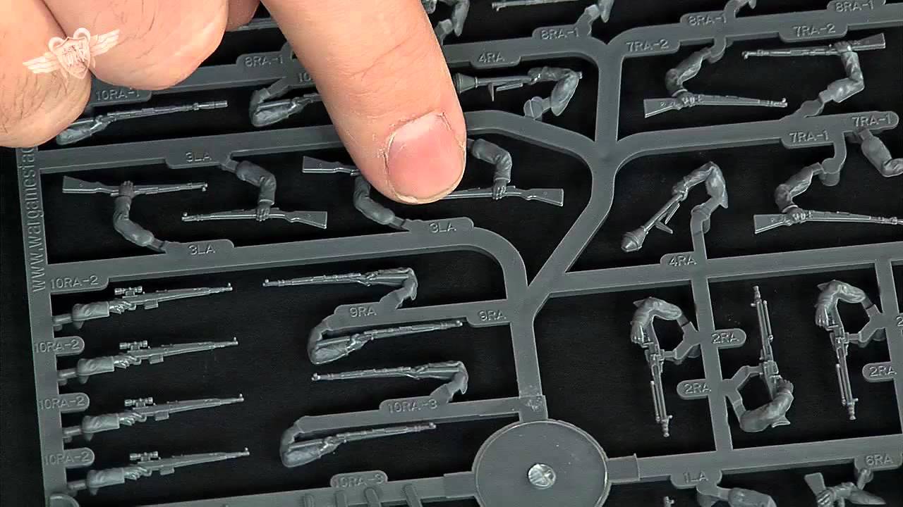 Wargames Factory 28mm Late War Germans - YouTube