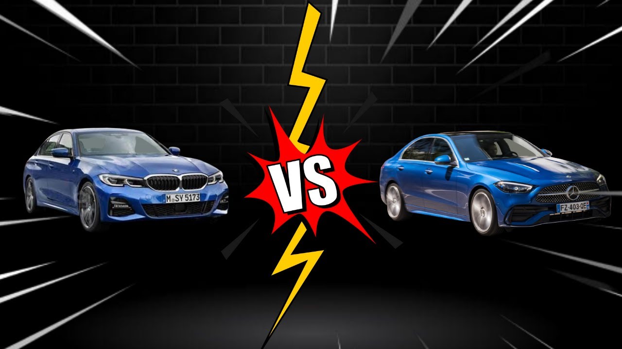 BMW 320i VS Mercedes c200 / Bmw vs Mercedes #CarFight - YouTube