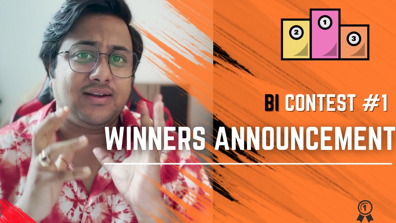 BI Contest Winners Announcement - YouTube