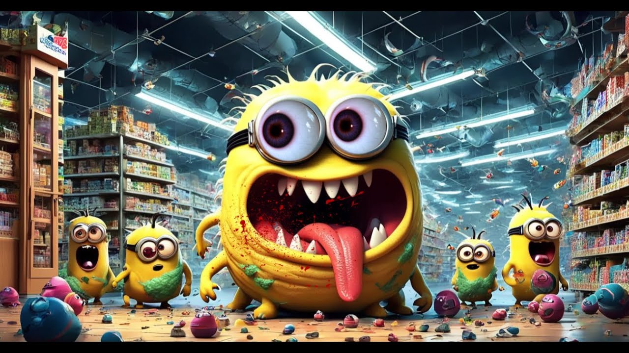 Horror Christmas - Minion Head Eater Transformation (Minions parody ...