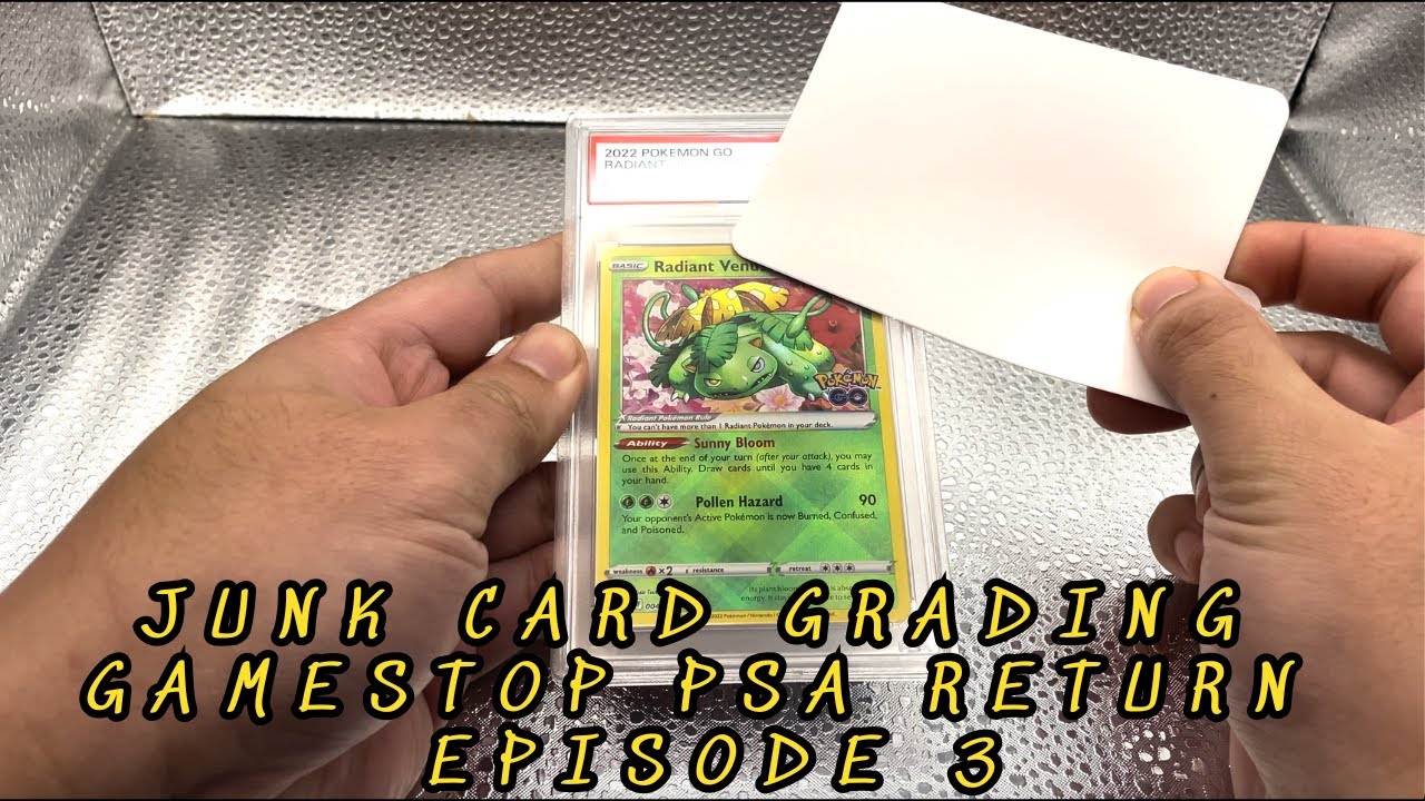 Junk Card Grading Episode 3 - GameStop PSA Return #pokemon # ...