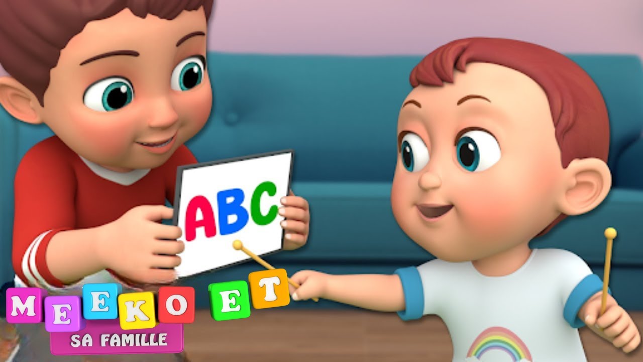 La chanson de l'Alphabet ♫ | Chanson éducative pour bébés | Meeko's ...