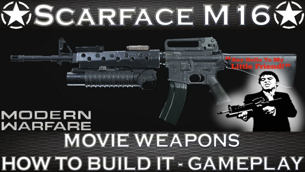 M16a2 M203 Scarface