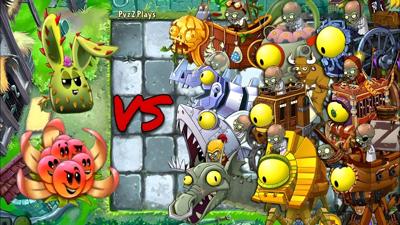 Plants Vs. Zombies 2 - BoomBerry & Bun Chi Level 1 (Gameplay) Vs. All ...
