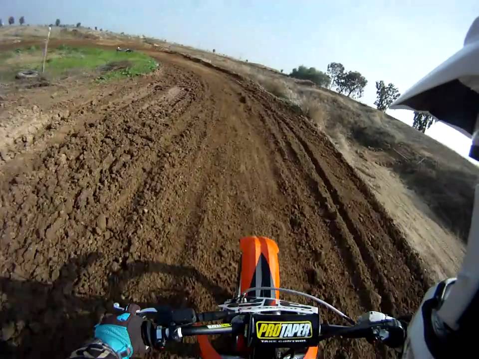 Riding KTM 350 SXF - YouTube