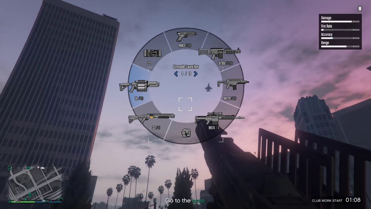 Ground player vs vehicles Gta v Online - YouTube
