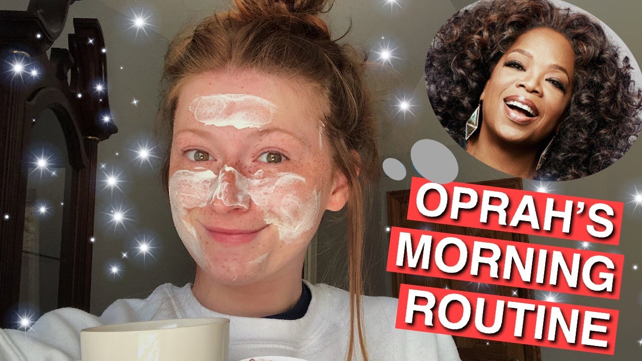 I tried following a celebrity morning routine!! | OPRAH'S MORNING ...