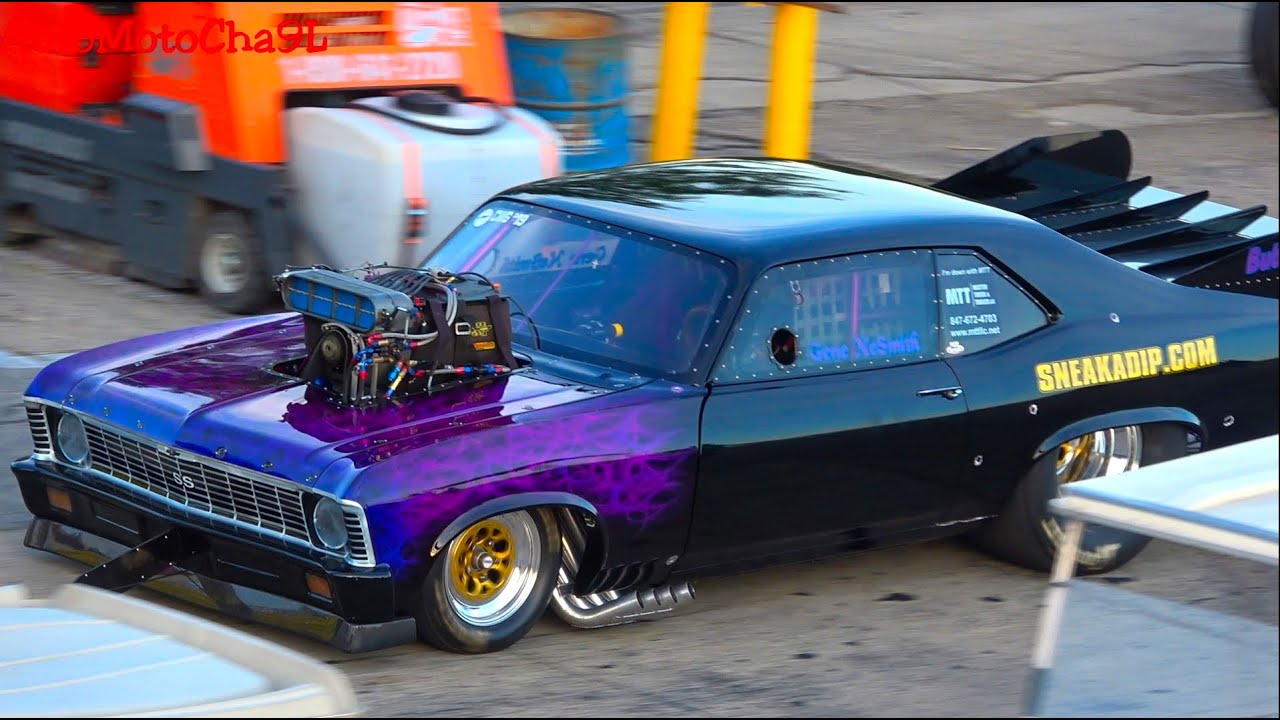EXCITEMENT OF 200 MPH + DRAG RACING CHICAGO WISE GUYS SUPERCHARGED ...