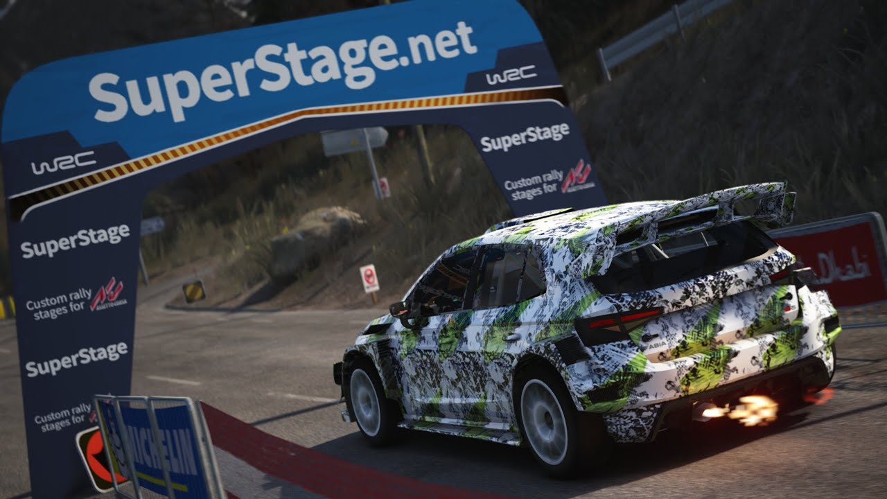 BRAND NEW Skoda Fabia PROTO1 2023 Rally Car | TEST Day at Rally Monte ...