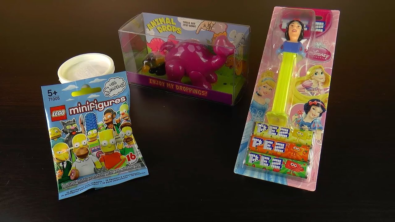 Lego Minifigures Dino Animal Drops Jelly Beans PEZ Disney Princess ...