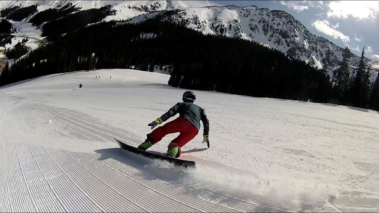 Donek Snowboards 163 Rev Slalom Race Prototype testing - YouTube