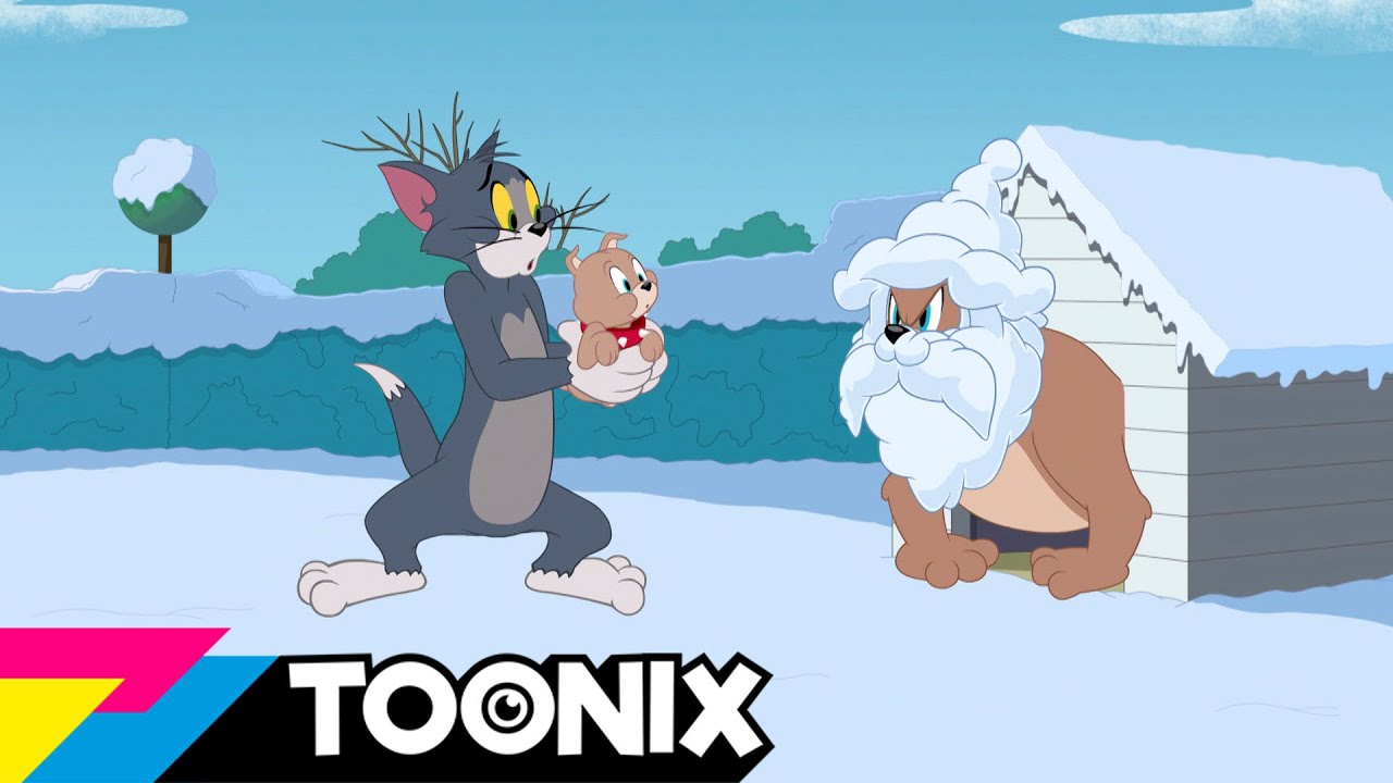 Tom & Jerry | Tom babysitter Spikes søn | Toonix Danmark 🇩🇰 - YouTube