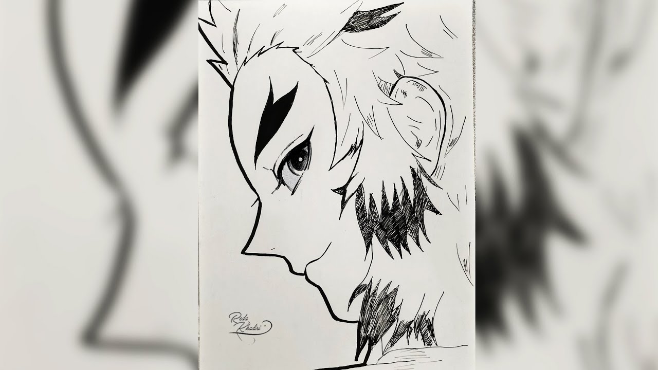 Comment dessiner Kyojuro Rengoku | Etape par étape Dessin Facile ...