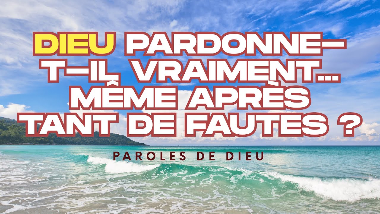 La repentance sincère ouvre toujours la miséricorde de Dieu - YouTube