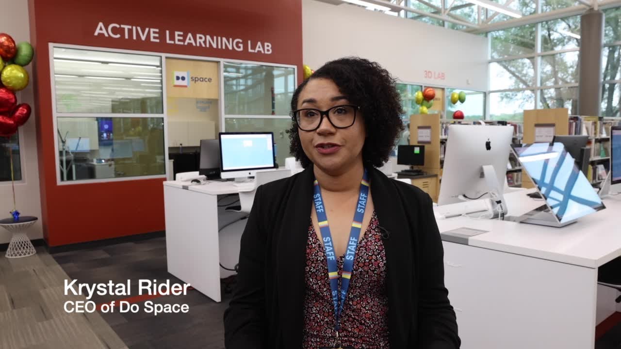 Do Space opens new location at Omaha Public Library branch - YouTube