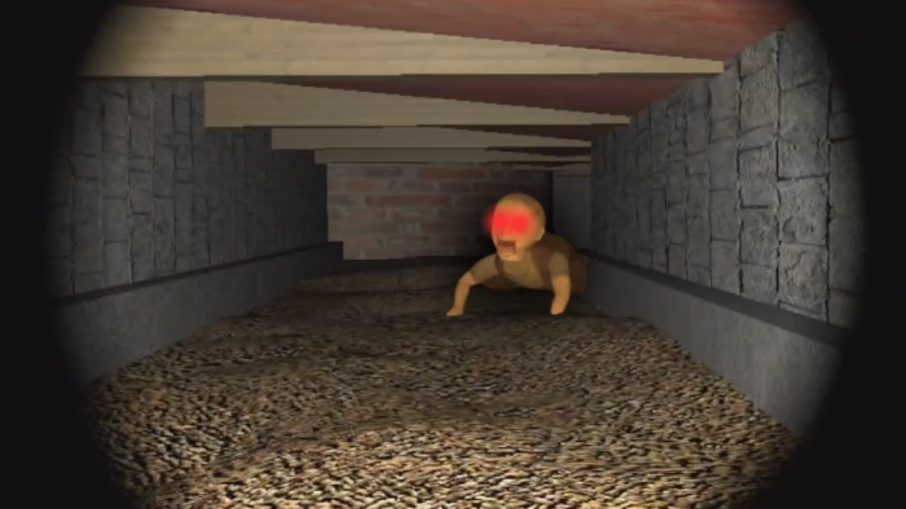 This game is TERRIFYING... (CrawlSpace) - YouTube