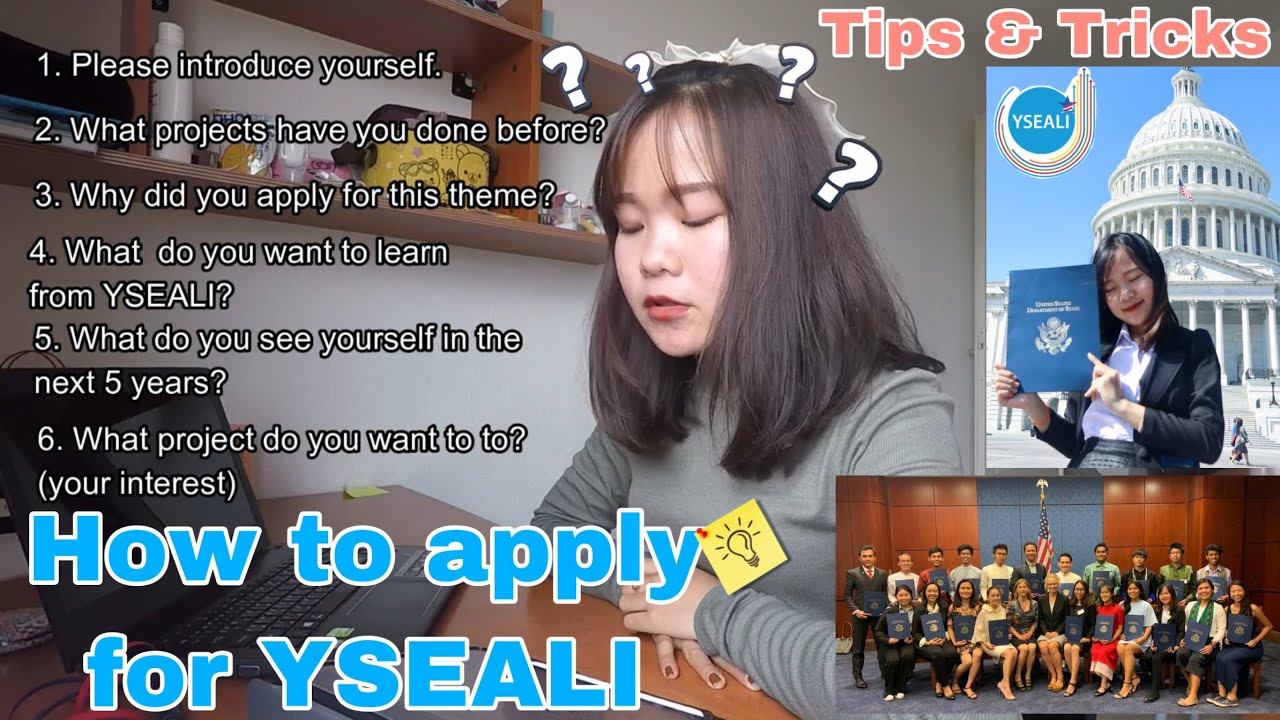 ວິທີສະໝັກໂຄງການ YSEALI Academic Fellowship | MiniLanoy - YouTube