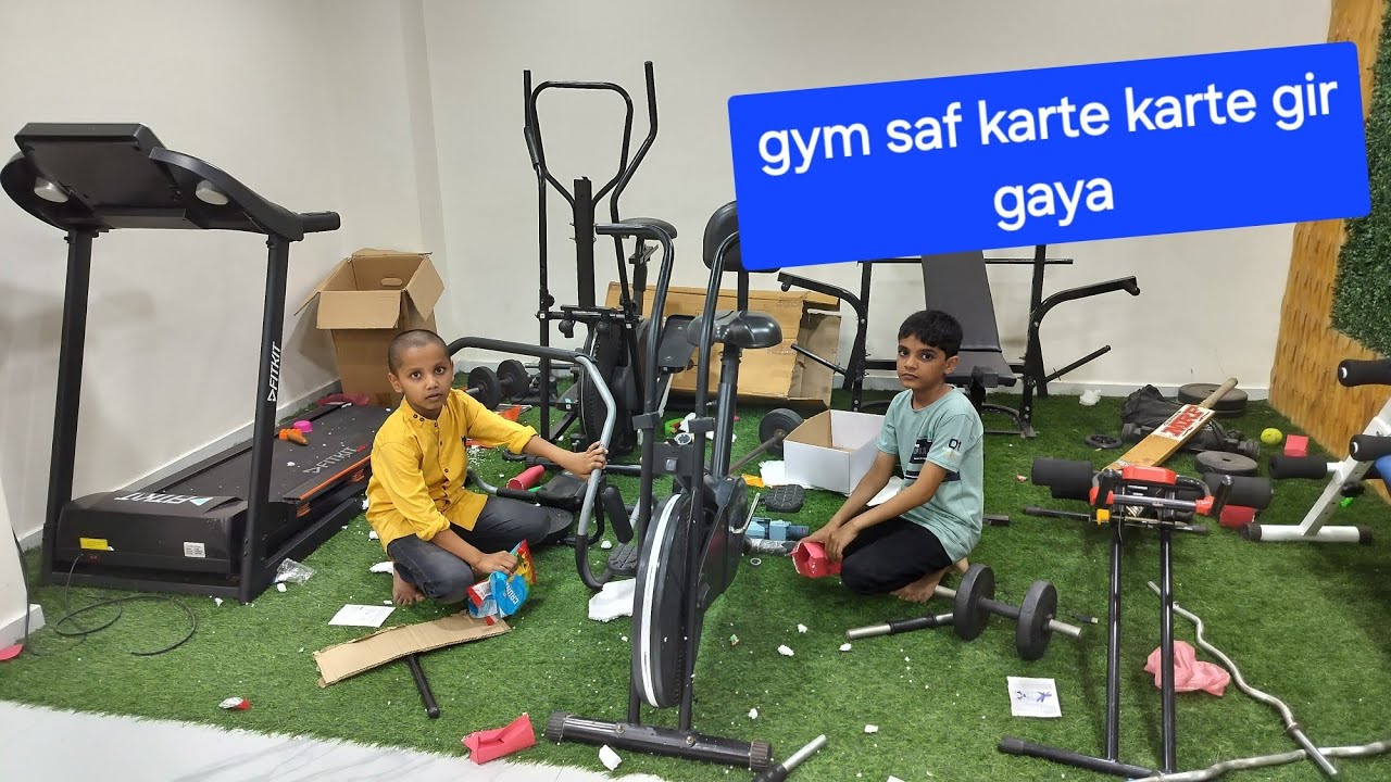GYM saf Karte karte gir gaya - YouTube