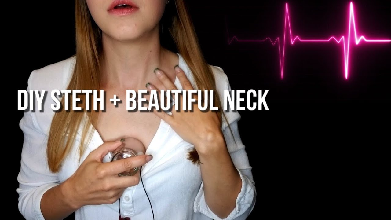 Going Back To DIY Stethoscope + Visible Neck Pulse [ASMR] - YouTube