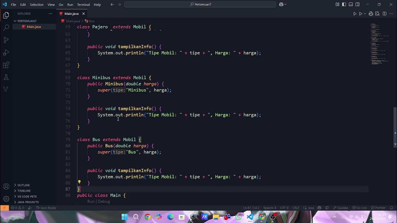 Materi Abstract Class dan Interface - YouTube