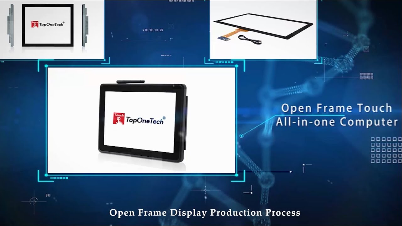 Top One Tech 丨More Detailed Touchscreen Monitor Production Process ...