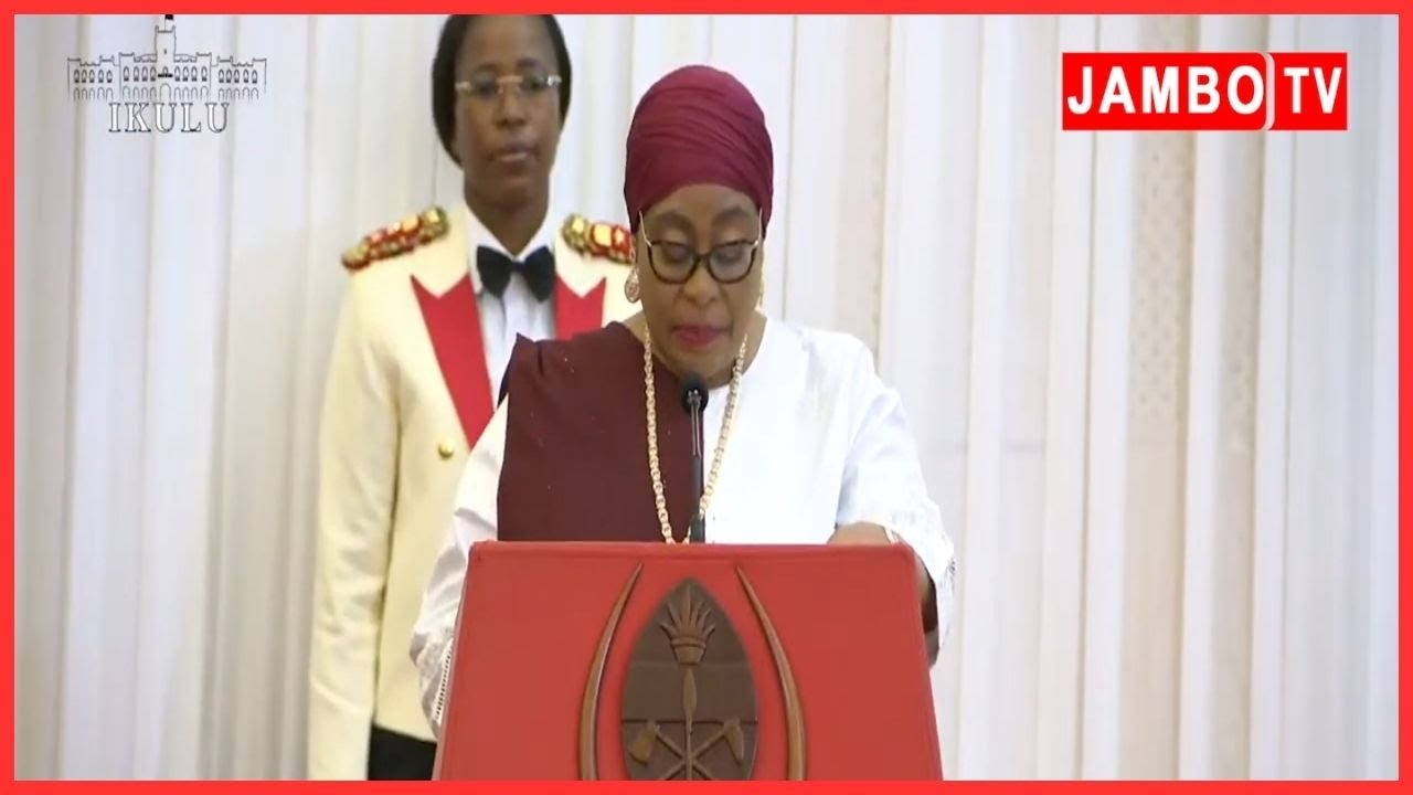 FULL HOTUBA YA RAIS SAMIA JANA NA MABALOZI.. - YouTube