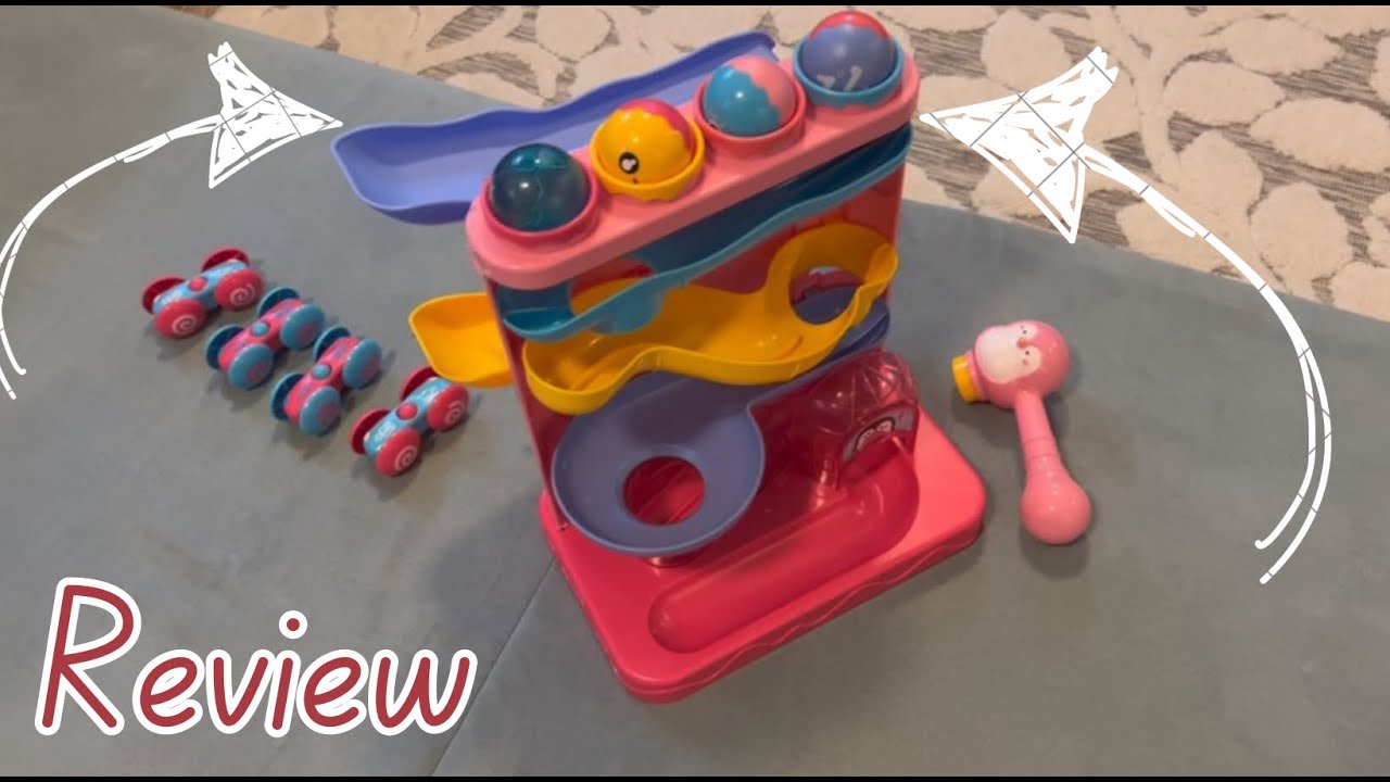 Quick Review: 2-in-1 Pound Ball Toy & Car Ramp Race Track - Fun and ...