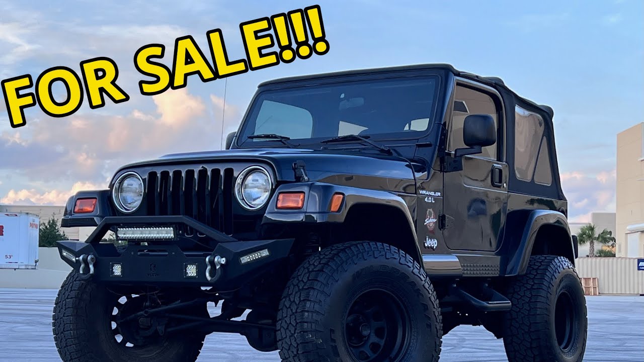 2000 JEEP WRANGLER SAHARA TJ 4X4 - YouTube
