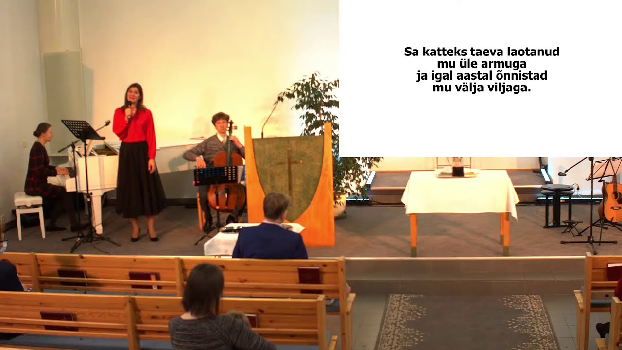 Teine advent 6.12.20 Tartu Kolgata koguduse teenistus - YouTube