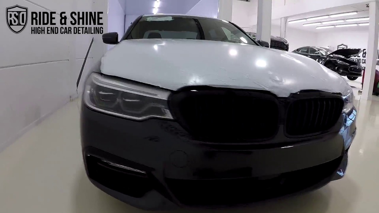 High End Car Detailing BMW 5 series New Car Treatment with Modesta BC ...