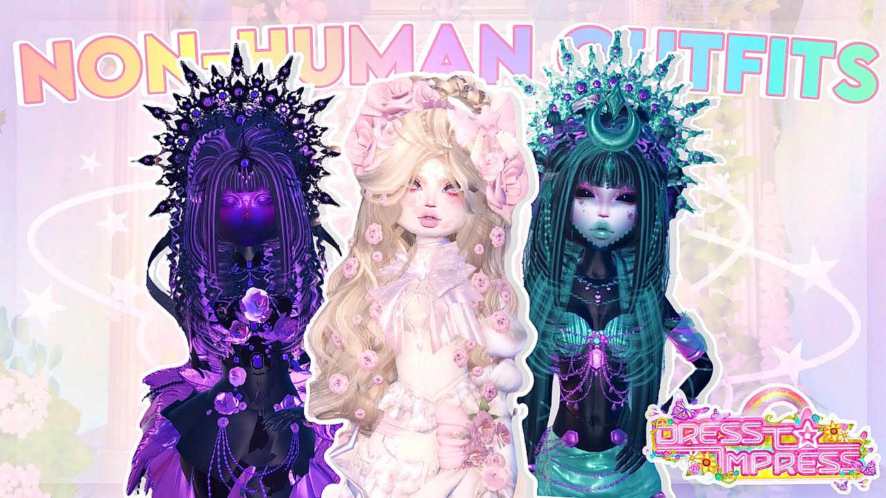 Only WEARING *NON-HUMAN* Outfits for every round of DRESS TO IMPRESS # ...