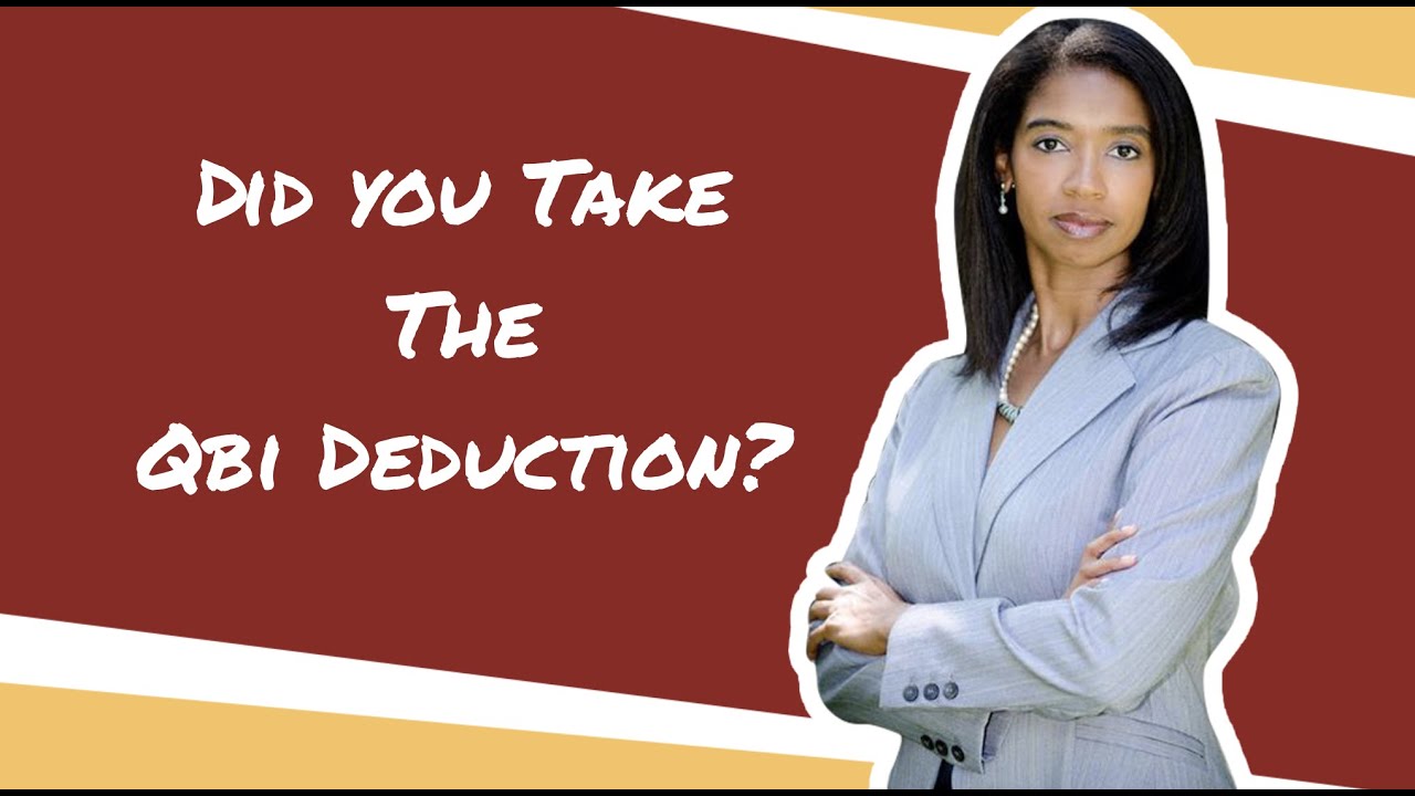 Qualified Business Income Deduction to be Audited 199A QBI - YouTube