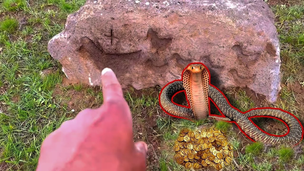 We Found A Huge Treasure Backed By A Venomous Snake So Precious And ...