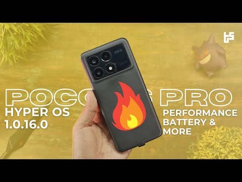 POCO X6 Pro 5G Hyper Os 1.0.16.0 Update 🔥 Performance,Gaming & Heating ...