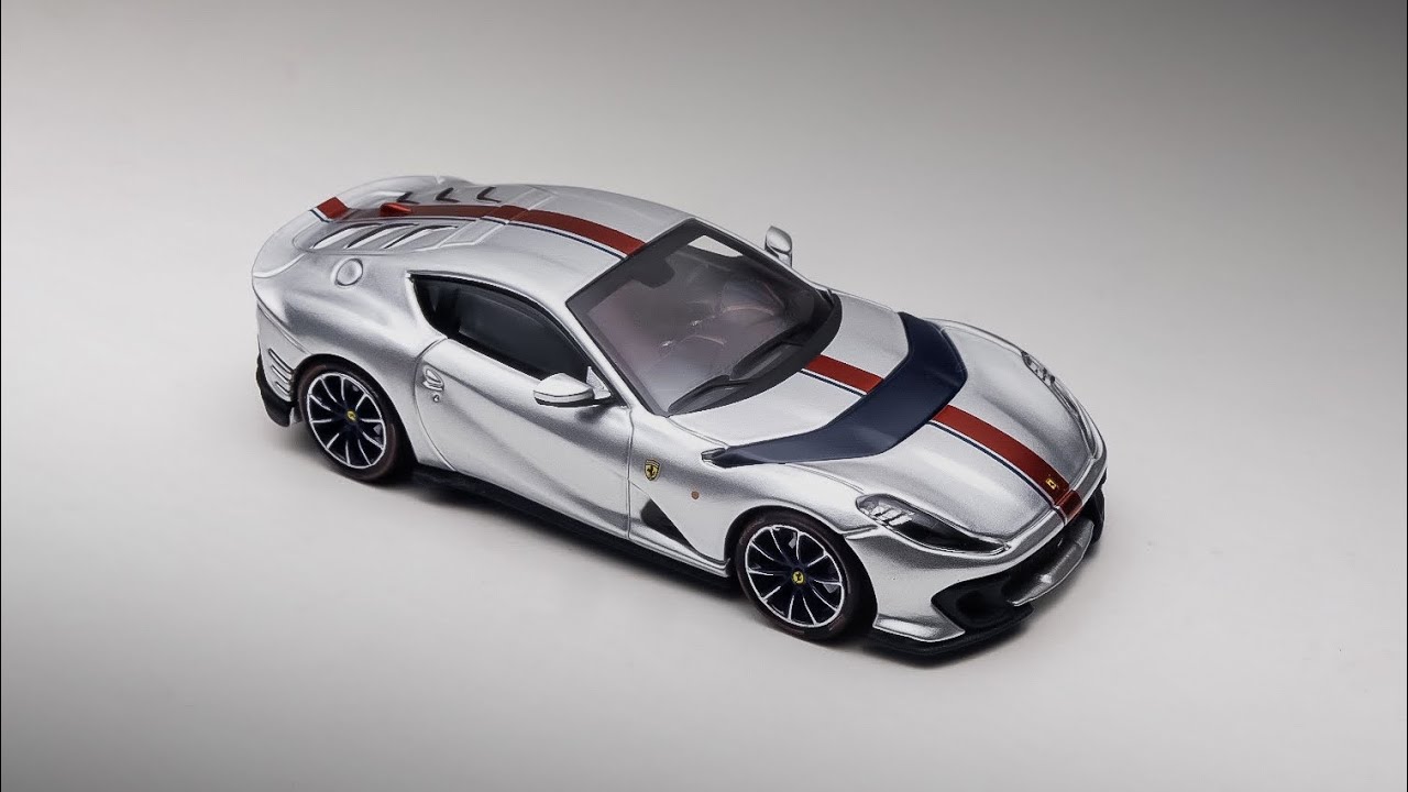 Wow what a Spec, TOC 1:64 Ferrari 812 Competizione Sanu Silver - YouTube