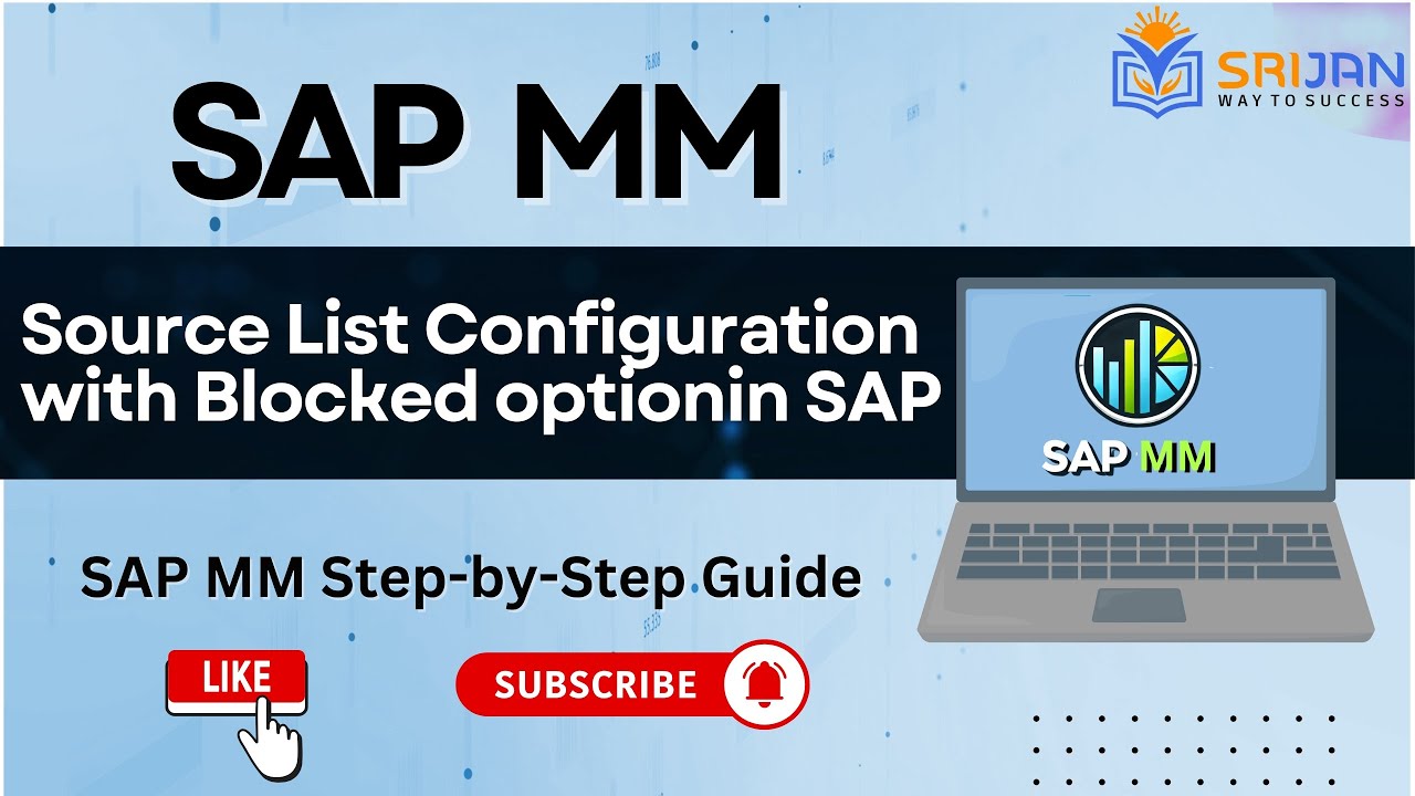 Source list - Business Requirements and configuration steps ( Blocked ...