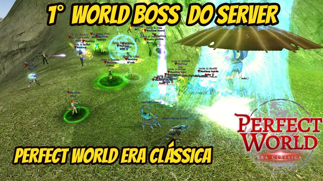 1° World Boss Do Server!!! - YouTube